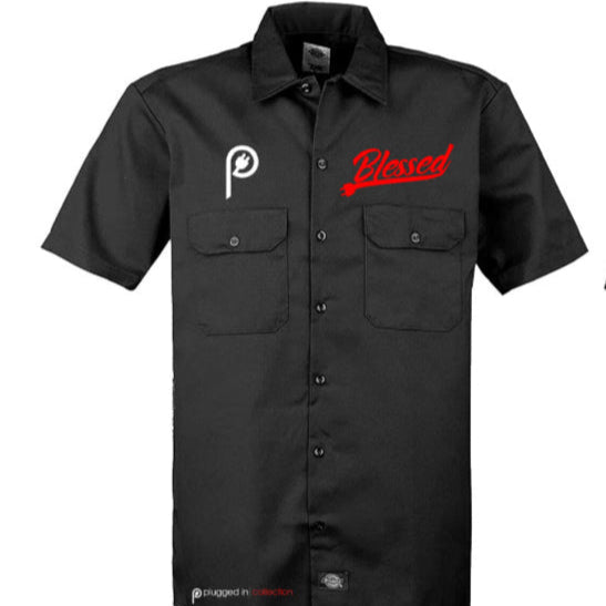 Plugged In Blessed Industrial Shirt – Plugged In Collection313
